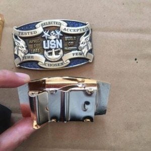 Custom Military Belt Buckles | Pitch and Rudder