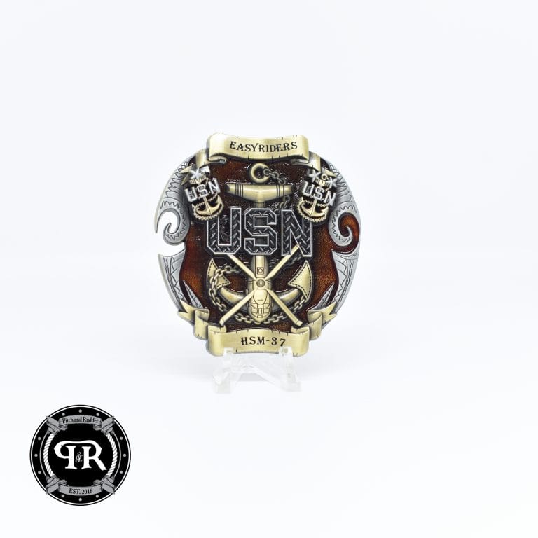 Navy Chief Challenge Coins