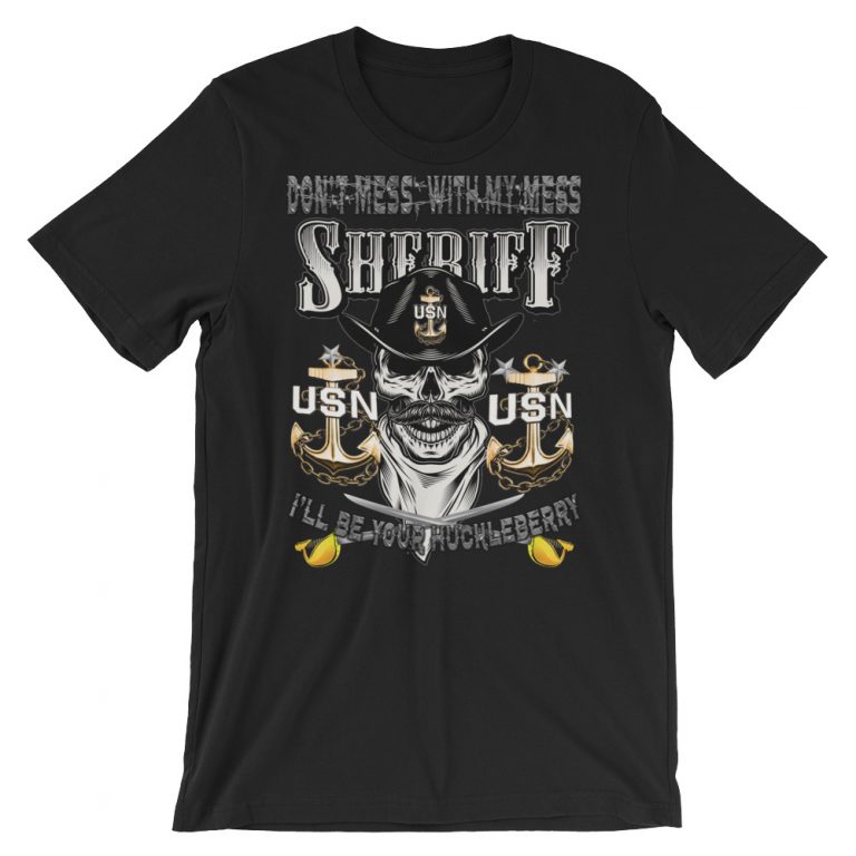 Navy Chief T-shirt | Sheriff Chief Season T-Shirt | Pitch and Rudder