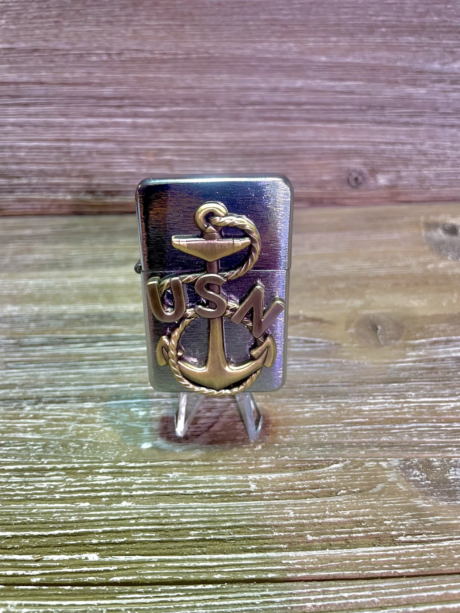 Navy Lighter Chief Heritage Anchor | Pitch and Rudder