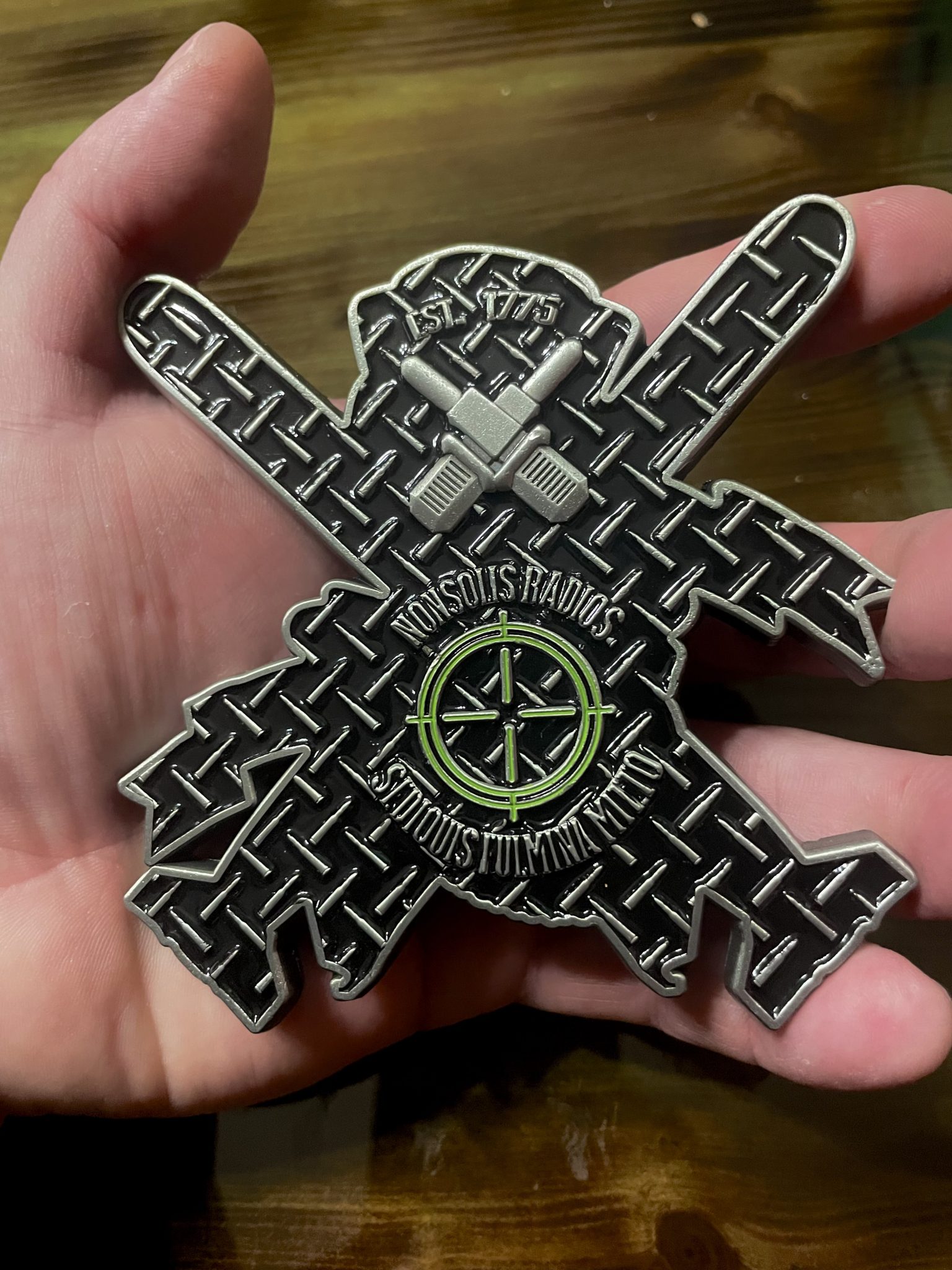 Challenge Coin - Gunner's Mate | Pitch and Rudder