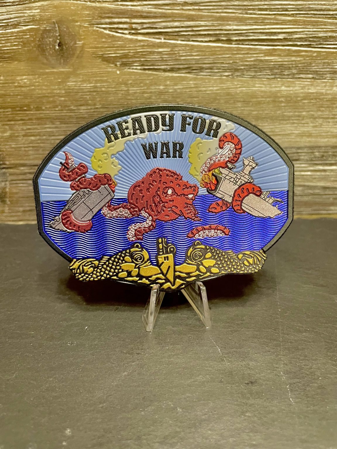 Navy Submarine Warfare Patch - Ready For War | Pitch and Rudder