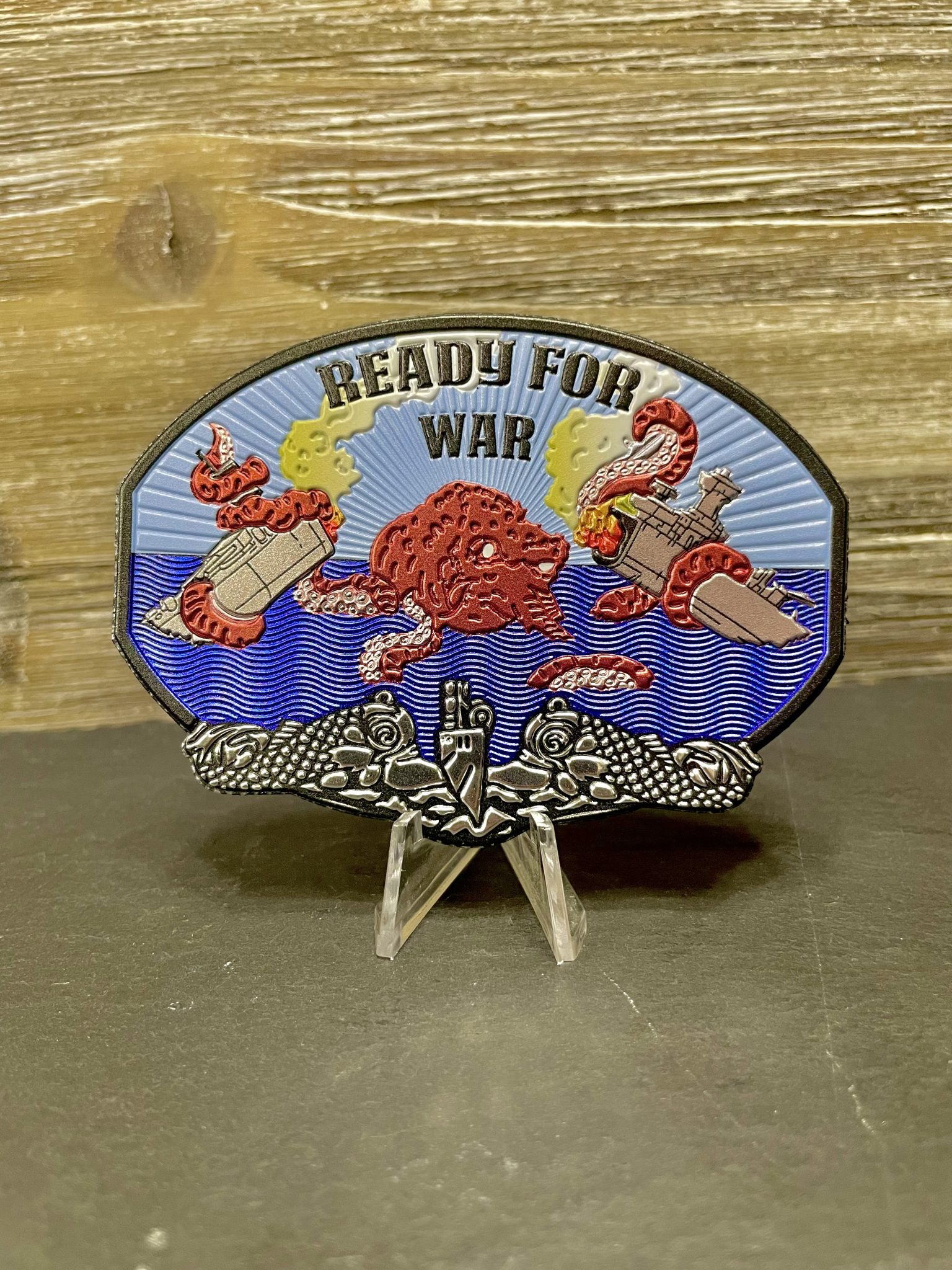 Navy Submarine Warfare Patch - Ready For War | Pitch and Rudder