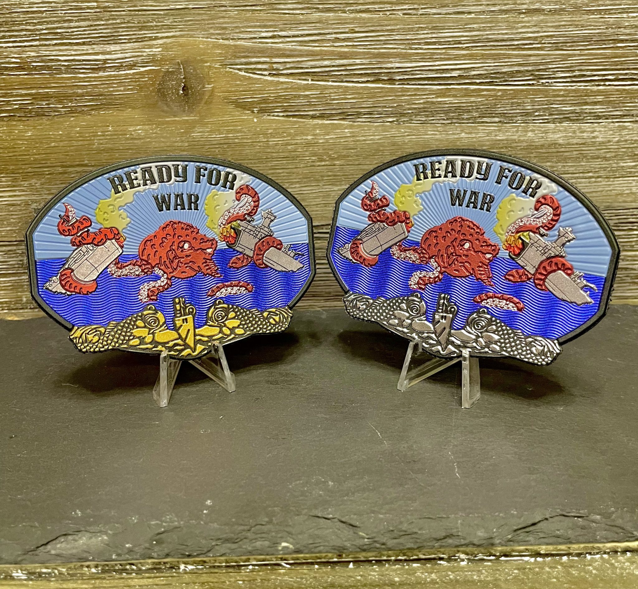 Navy Submarine Warfare Patch - Ready For War | Pitch and Rudder