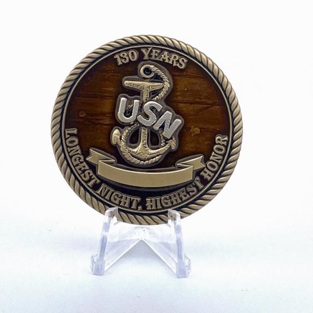 Navy Chief 2023 (FY24) Season Coin | Pitch and Rudder